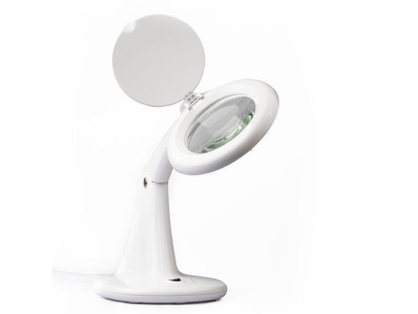 Prym LED Lampe m/ forstørrelsesglass og fot - Tegne.no